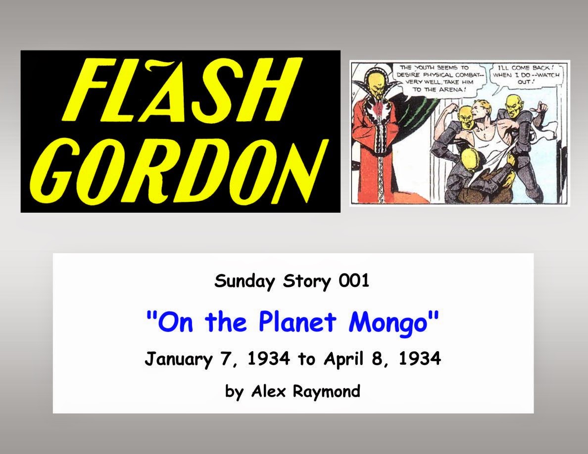 Old Comics world: Flash Gordon S001 (1934) (On The Planet Mongo) - King ...