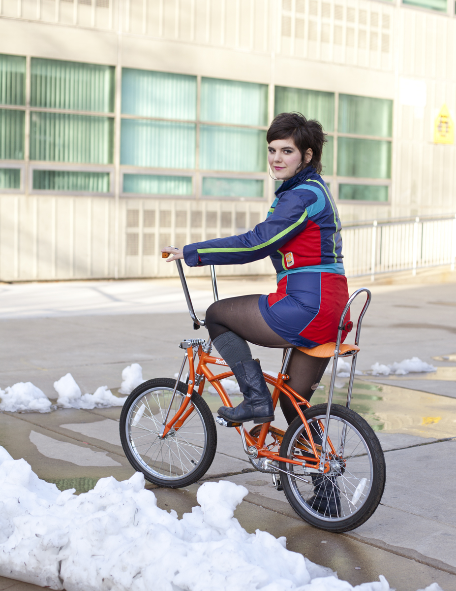 Bike Fancy: Chicago Bike Winter Fashion show photos