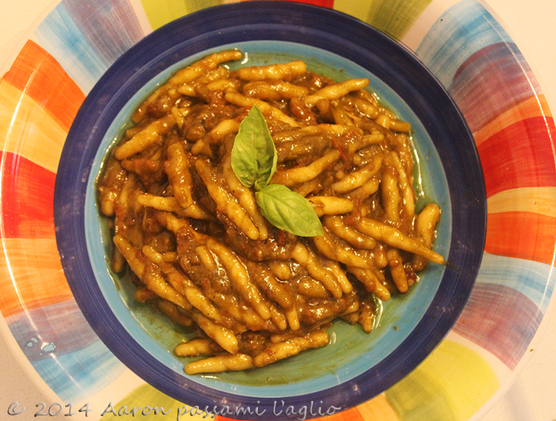 "Aaron passami l'aglio": PASTA ALLA PORTOFINO