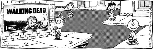Kleefeld on Comics: Peanuts = The Walking Dead?