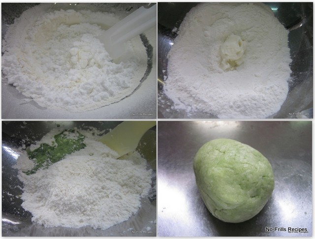 Green tea ping pei (snow skin) mooncake ~ 2012