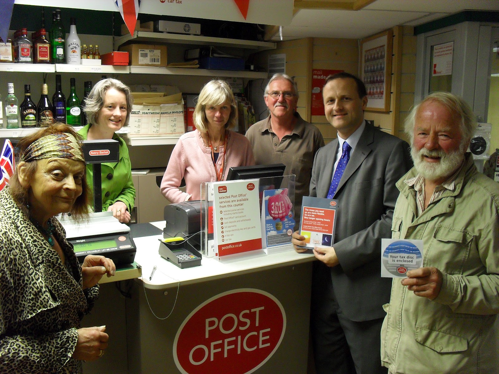 Focus on the Ladden-Frome area: Coalpit Heath Post Office leads the way