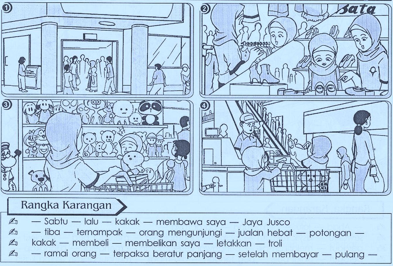 Membeli-belah di Pasar Raya