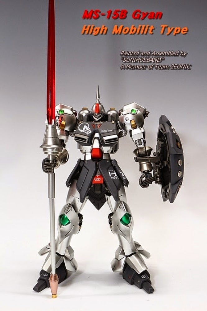 Custom Build: MG 1/100 YMS-15 Gyan "High Mobility Type" G-System Conversion