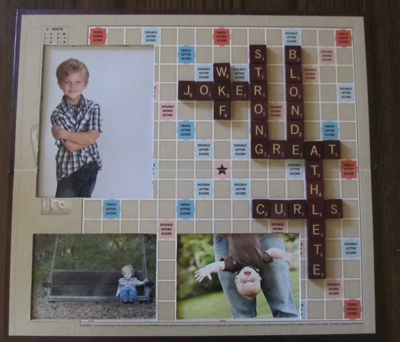 Hobby Pauly: DIY Scrabble Frame