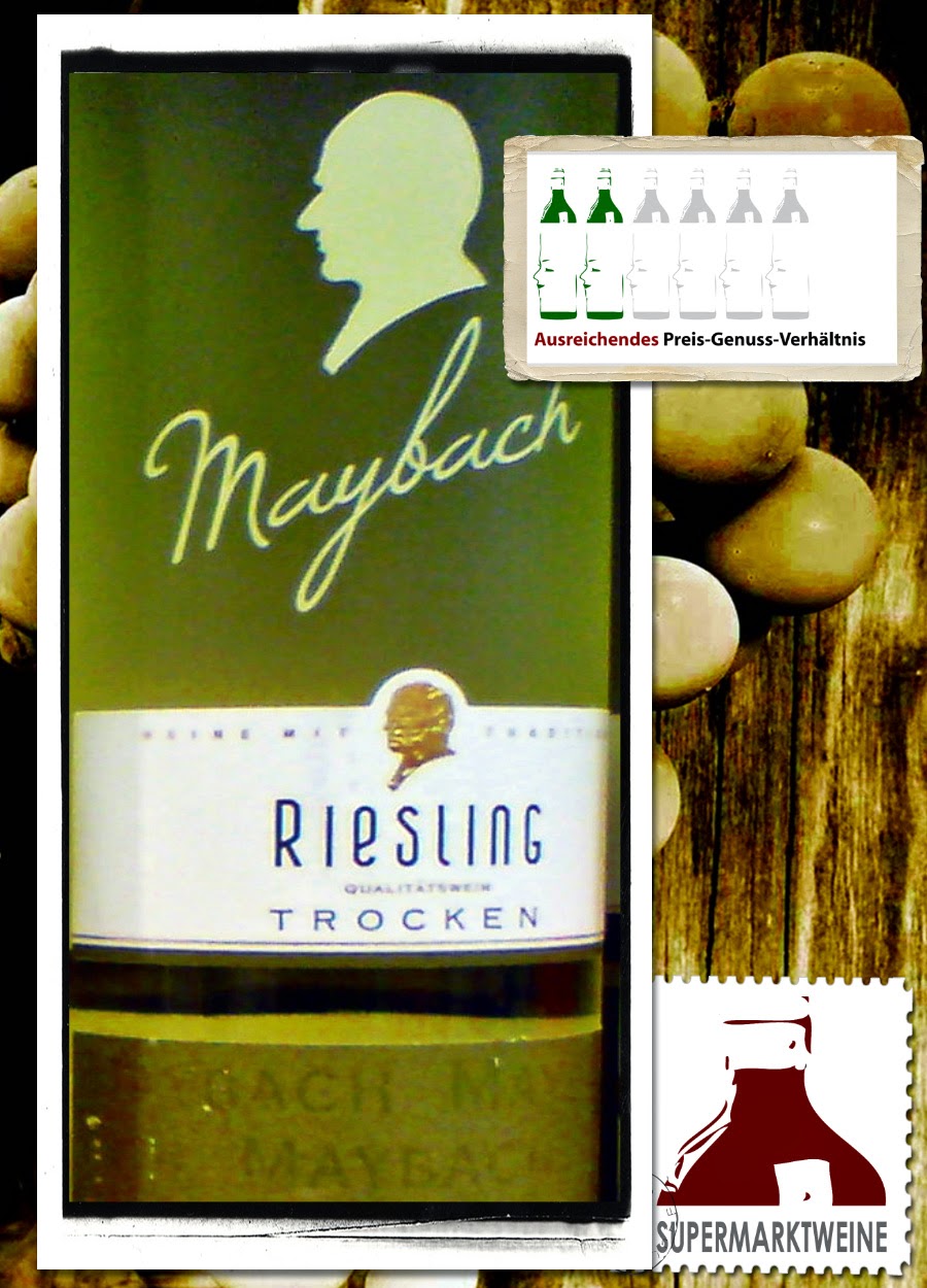 Maybach, Pfalz, Riesling trocken, 2012