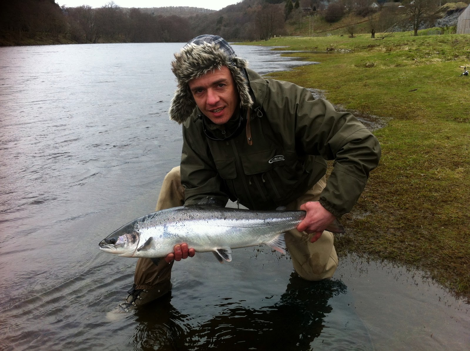 Salmon Fishing Scotland.: Salmon Fishing Scotland river Tay, Perthshire ...