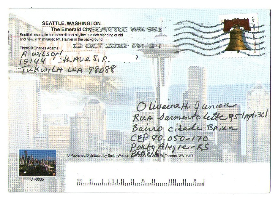 Postcards Journey: United States of America - Seattle
