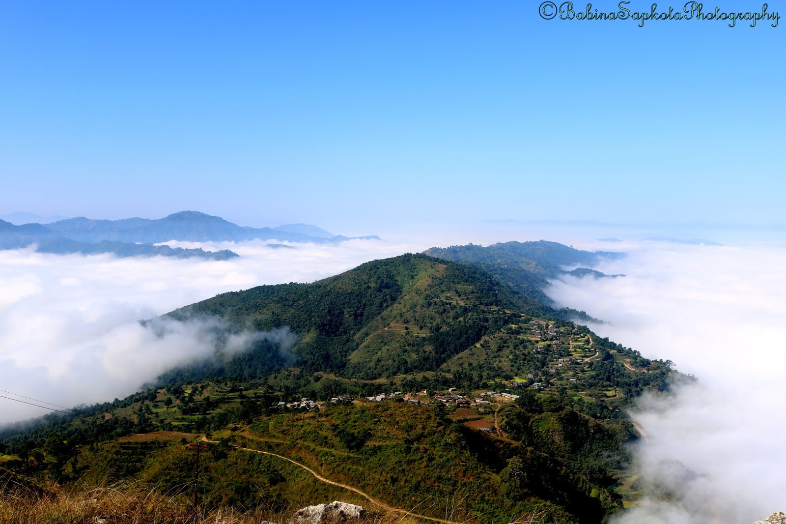 Manungkot Tanahun, Nepal. ( somewhere over the mountain.... )