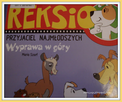 Mamajaga szuka pozytywnych stron życia: Reksio - bajka i książeczka