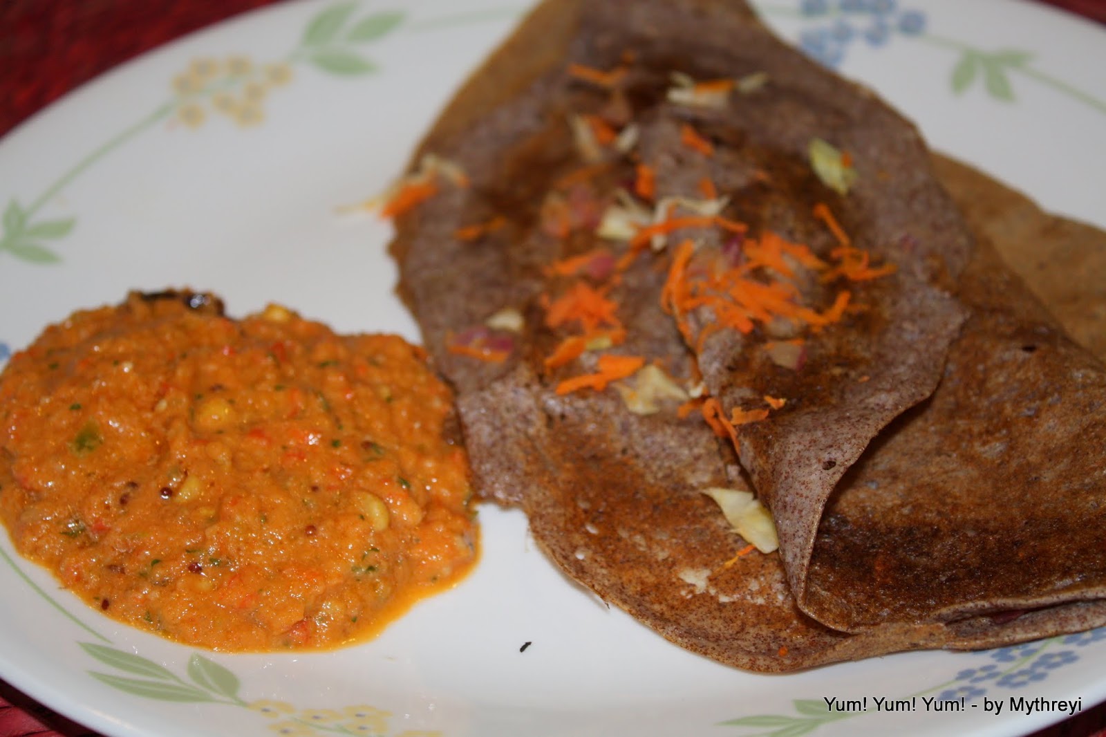 Yum! Yum! Yum!: Multigrain Veggie Dosa