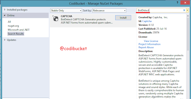 How to Use Captcha Image in Asp.Net Webform Using C# - CodiBucket