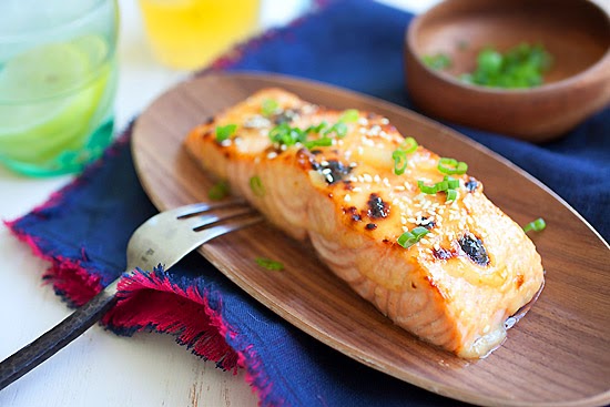 [Japanese Recipes] Miso-Glazed Salmon - All Asian Recipes For You