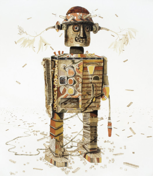 Eclectix Arts: Scott Marr’s Pigmented Pyrography