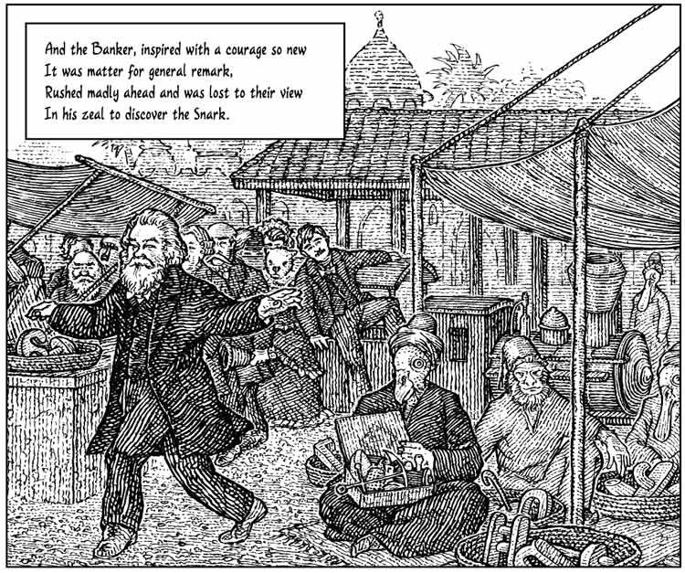 the hunting of the snark: By their Marx of the Snarks shall ye know them