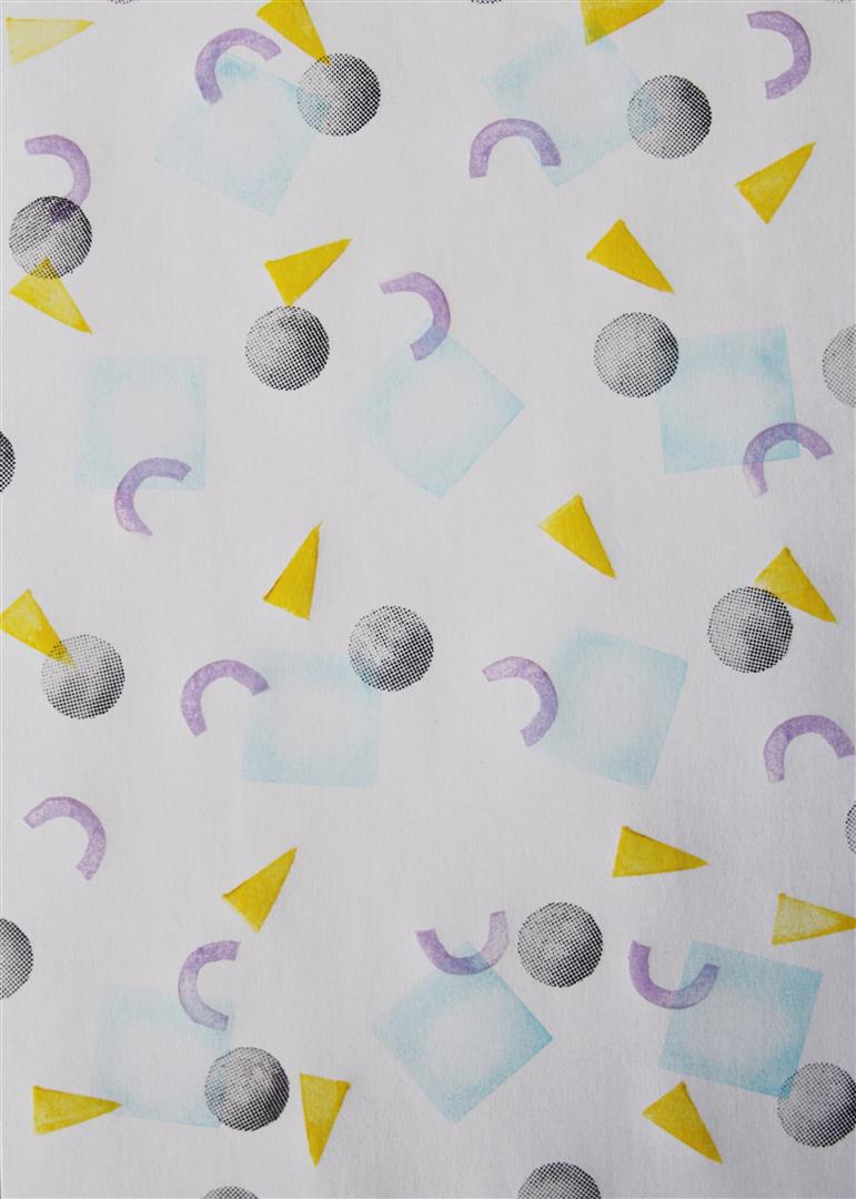 emuse: 80s-style patterned paper