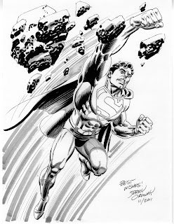 Ordster's Random Thoughts: Superman versus rock! Superman beats rock!
