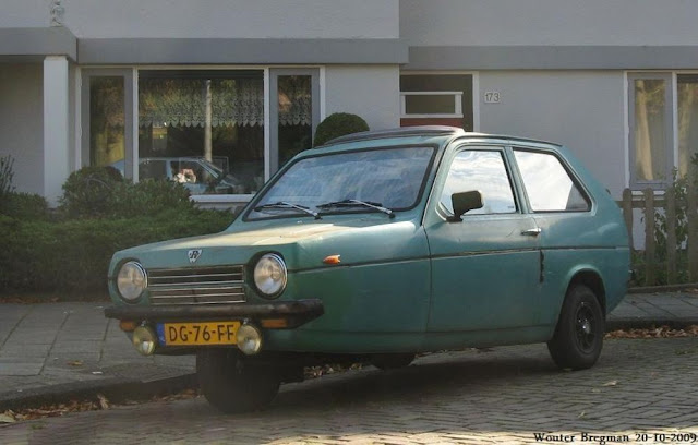 Reliant Robin, a Three-Wheeled Car That Was Voted the Worst British Car ...
