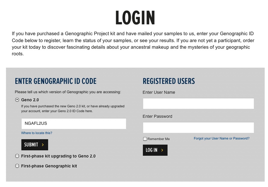 Your Genetic Genealogist: Geno 2.0 - It's in the mail!