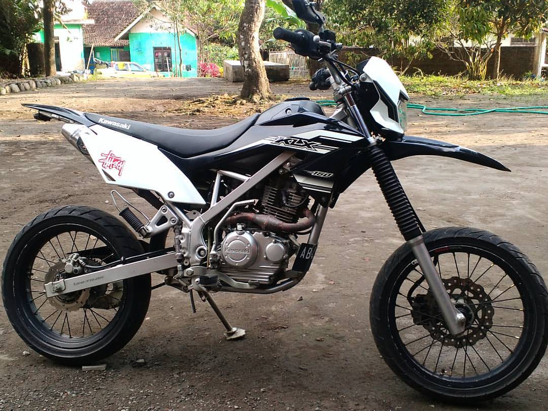 Modifikasi Motor Klx 150 Supermoto : modifikasi motor KLX 150 L menjadi ...