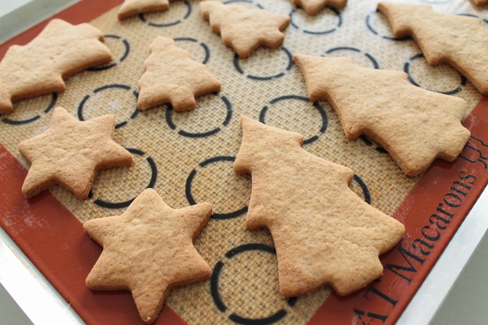 L'allée des desserts: Petits biscuits de Noël au miel
