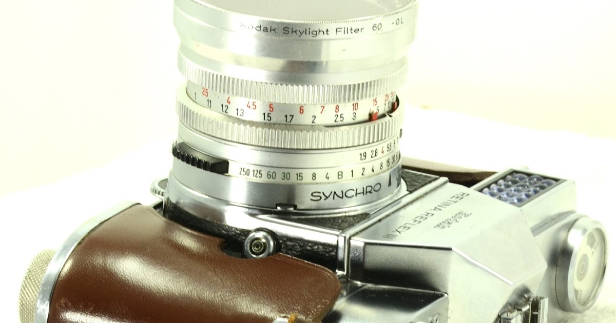 Vintage Camera House: Kodak Retina Reflex III with 1:1.9/50mm Xenon lens