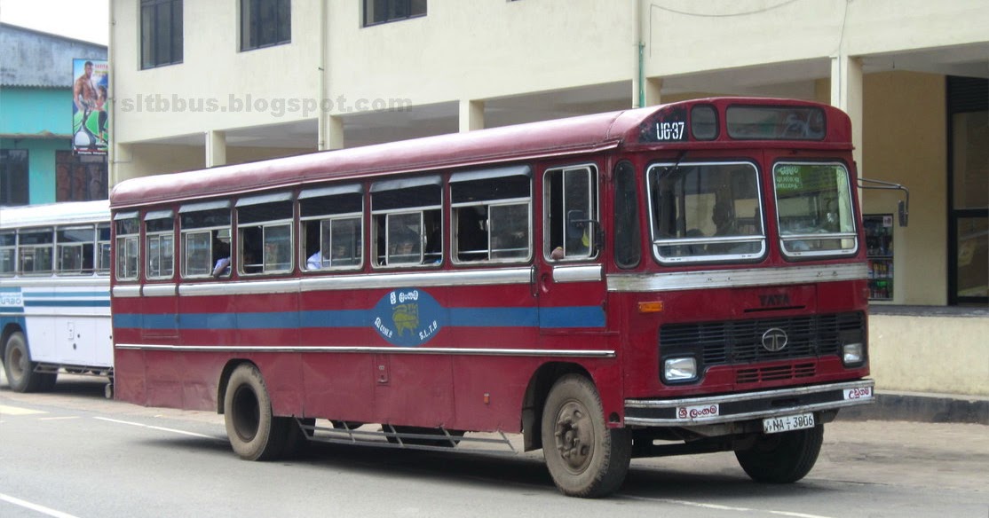 SLTB buses - ශ්‍රී ලංගම බස්: Antony bodied TATA 1510 bus from SLTB ...