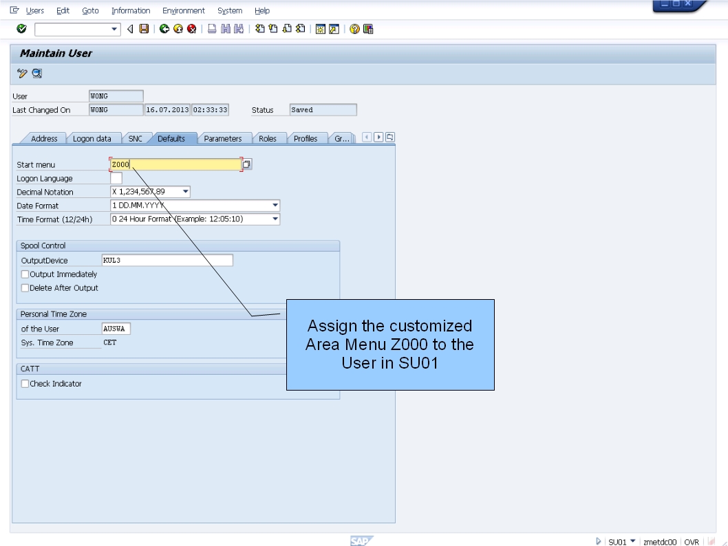 青蛙SAP分享 Froggy's SAP sharing: Tech05 Create Customized SAP Menu