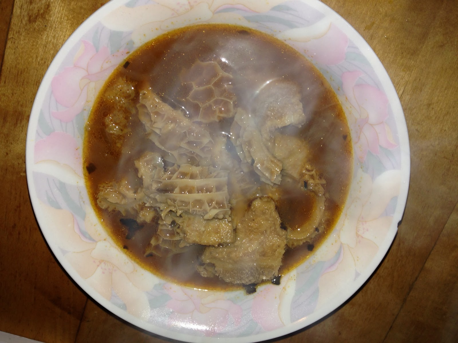 The Accidental Brainwashed Foodie: Menudo Rojo [Red-chile Tripe Soup ...