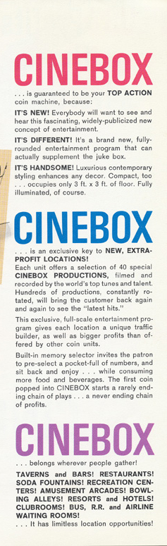 History's Dumpster: The Scopitone and Cinebox