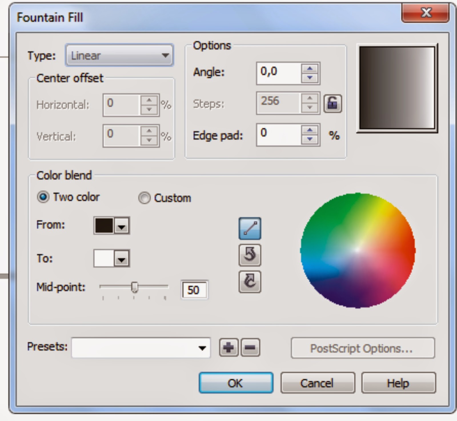 Memberi Warna Pada Objek Corel Draw | SMAN 15 Bandar Lampung