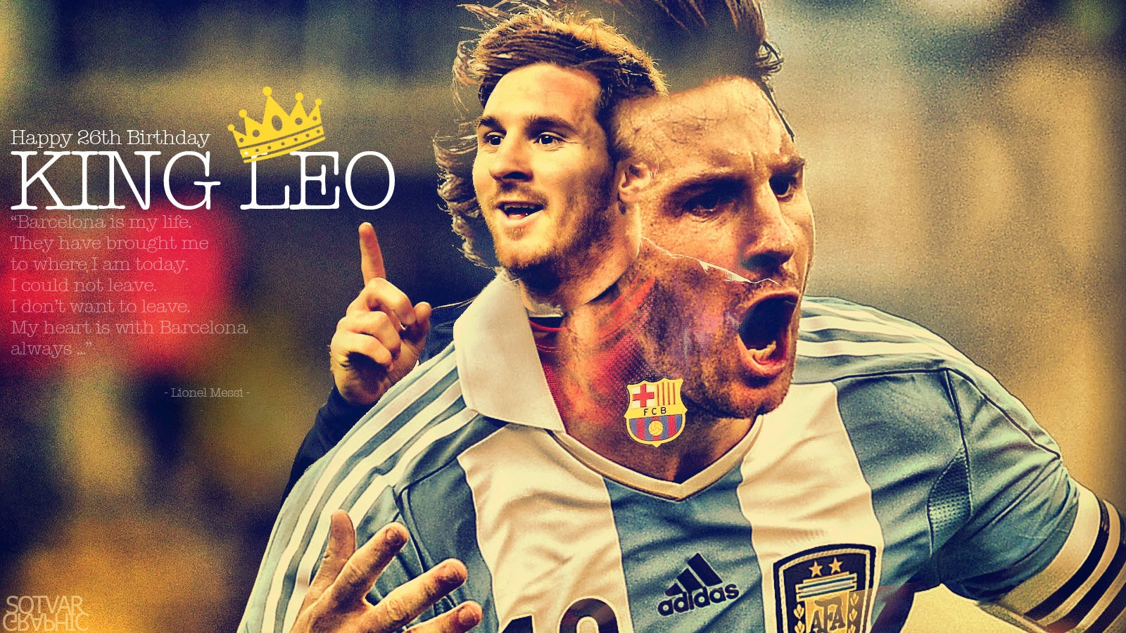 Lionel Messi: King Of Spain