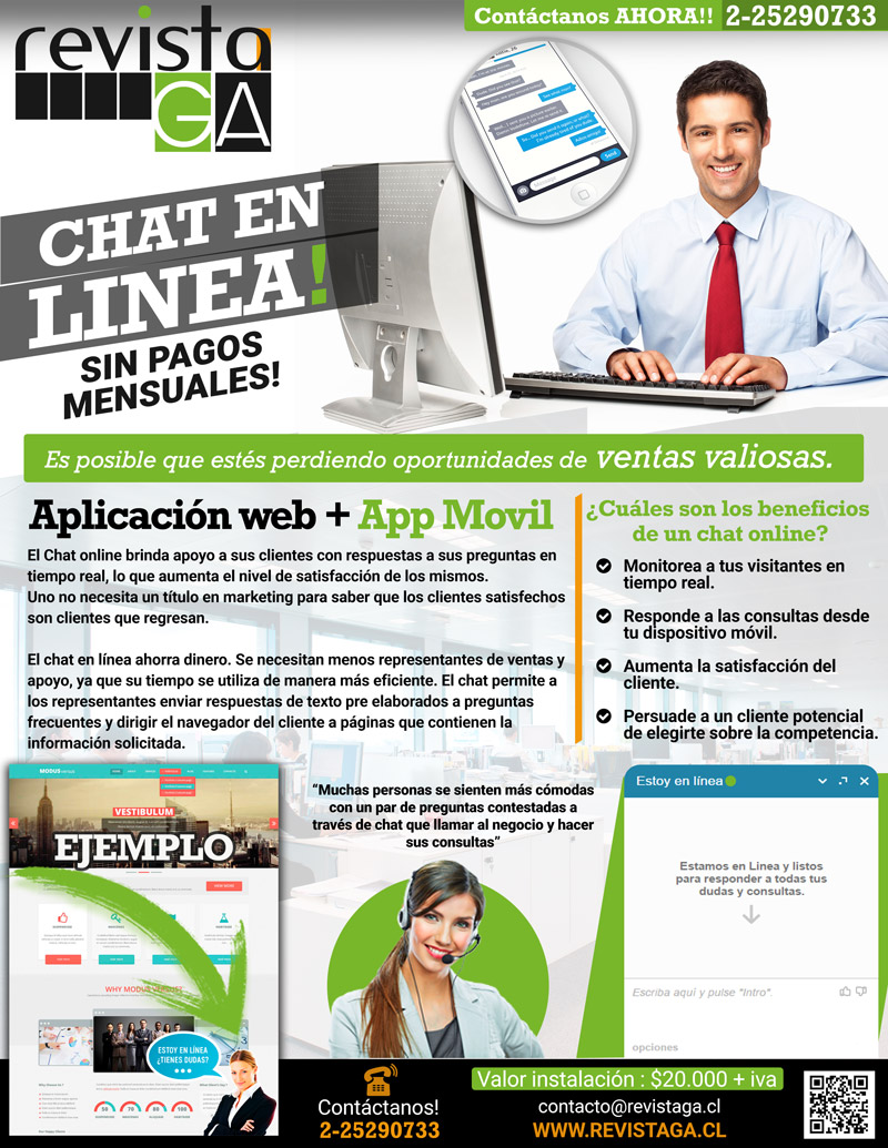 APART BOUTIQUE BELLAS ARTES: Instalamos un completo chat call center en ...