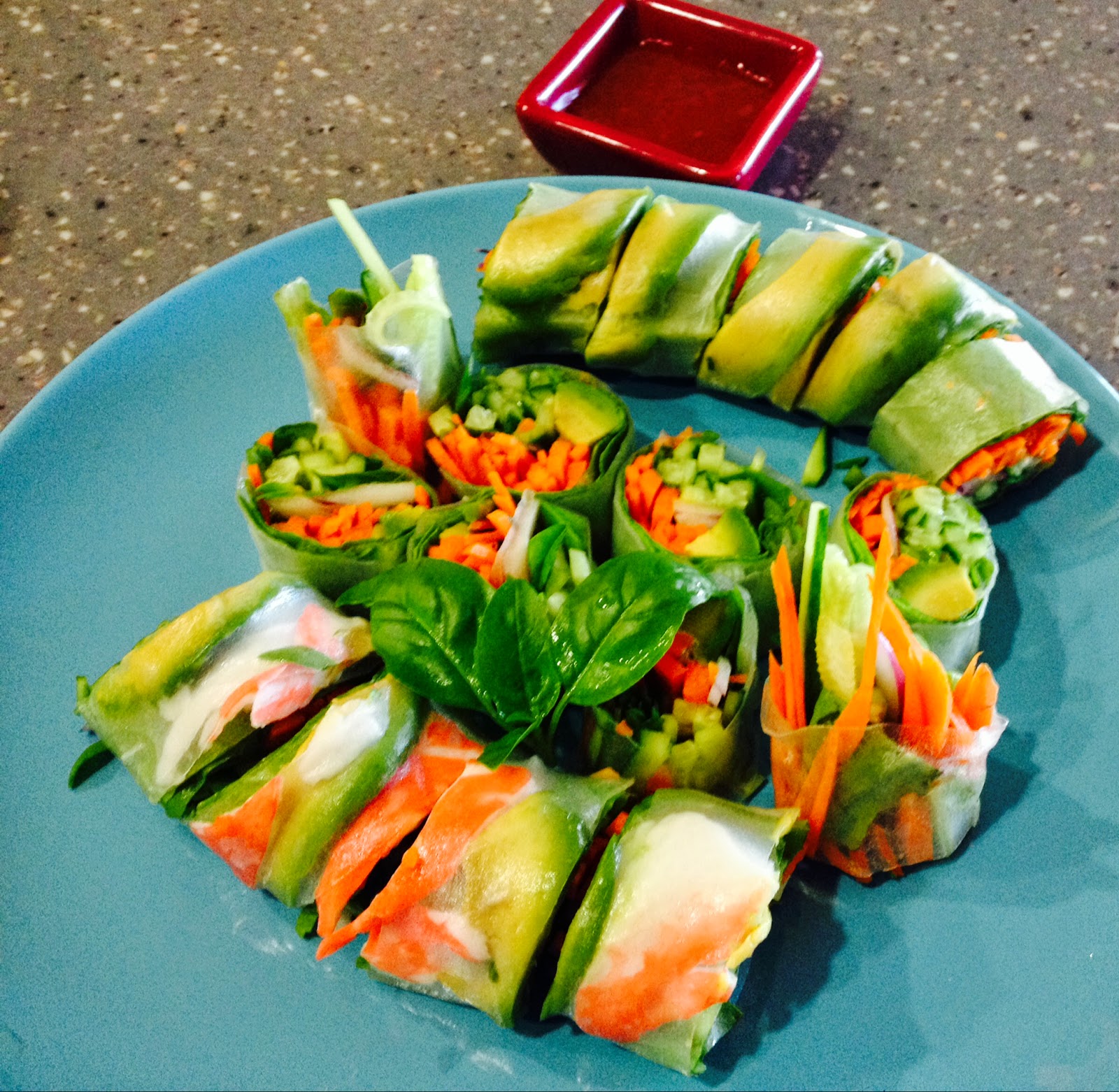 Mama Boo's Kitchen: Fresh Spring Rolls