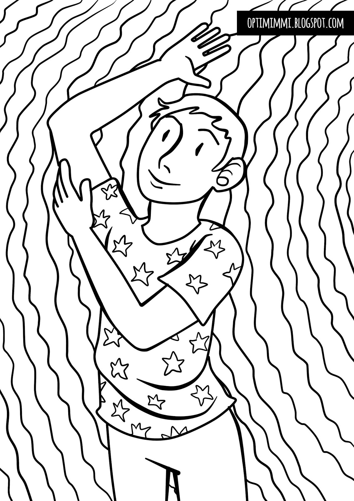 Inktober 2018: 31 coloring pages / 31 Värityskuvaa