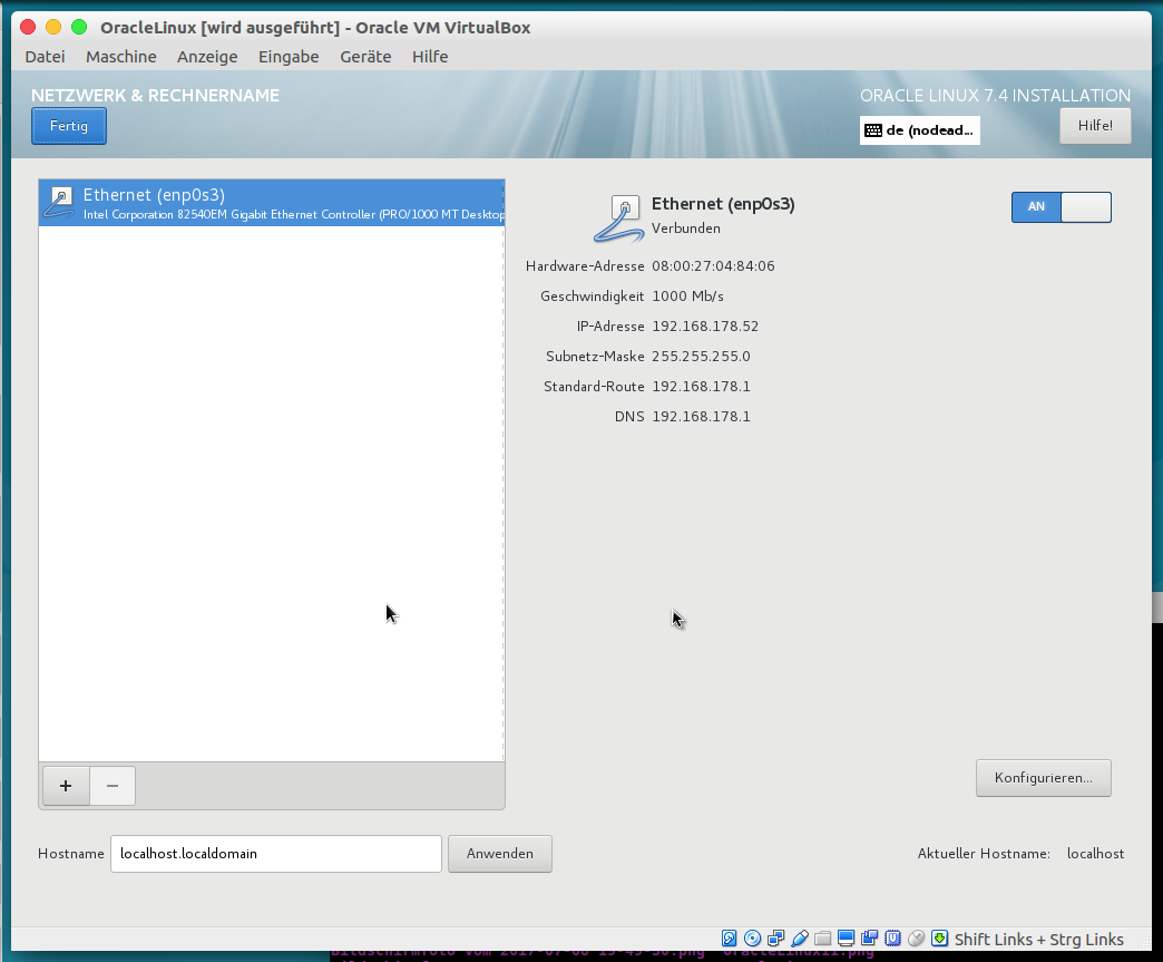 Run Like Hell Running Oracle Linux Inside Virtualbox Installation