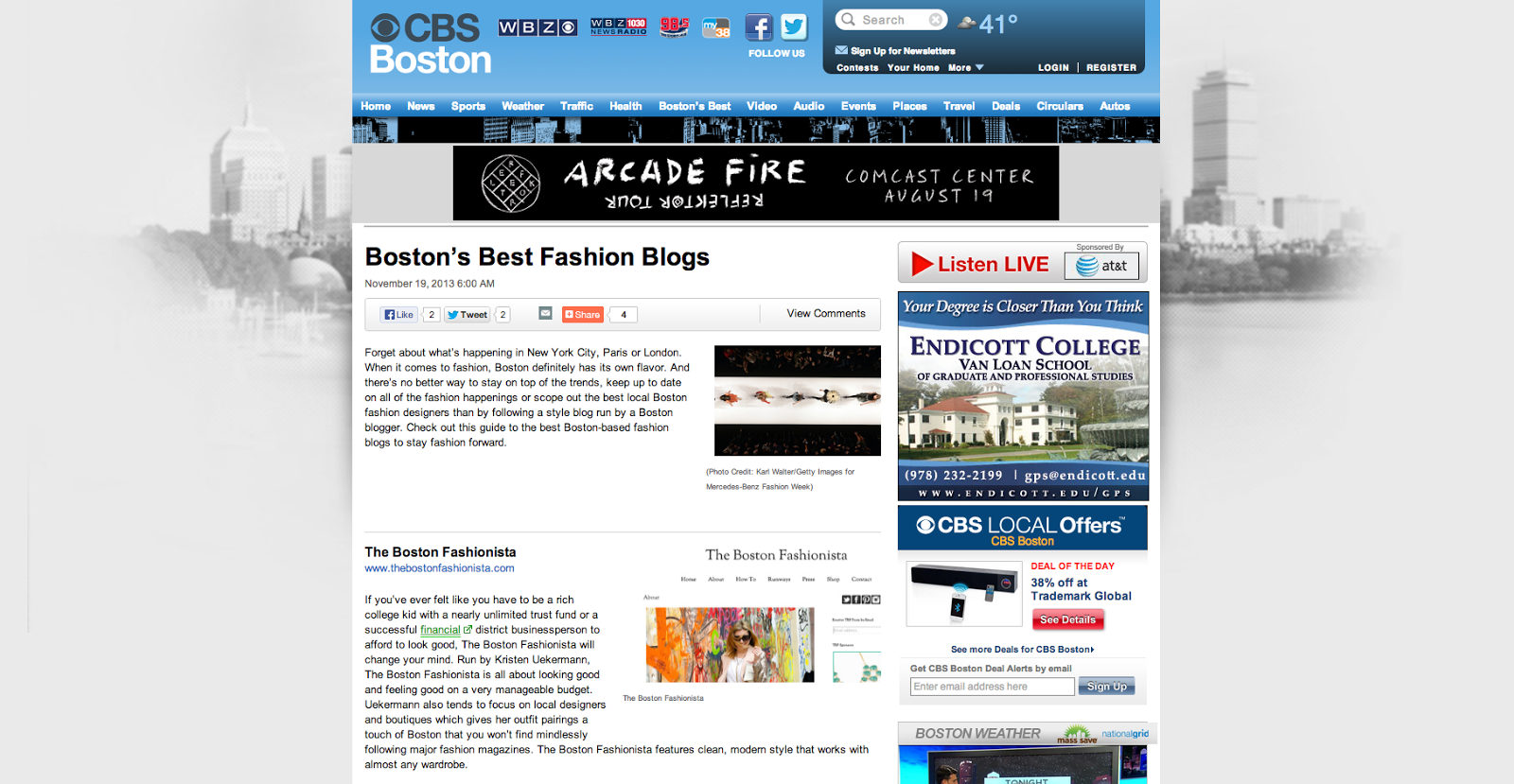 Press - The Boston Fashionista