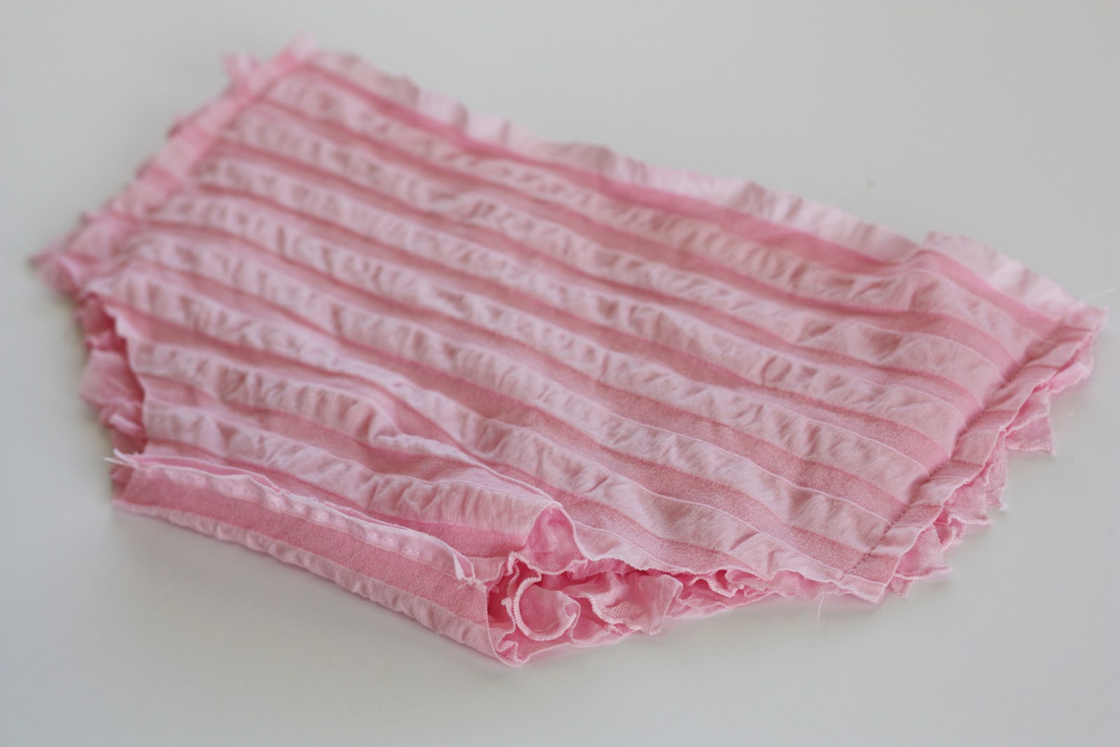 Newborn Ruffle Fabric Diaper Cover Tutorial and Free Pattern - Sew Much Ado