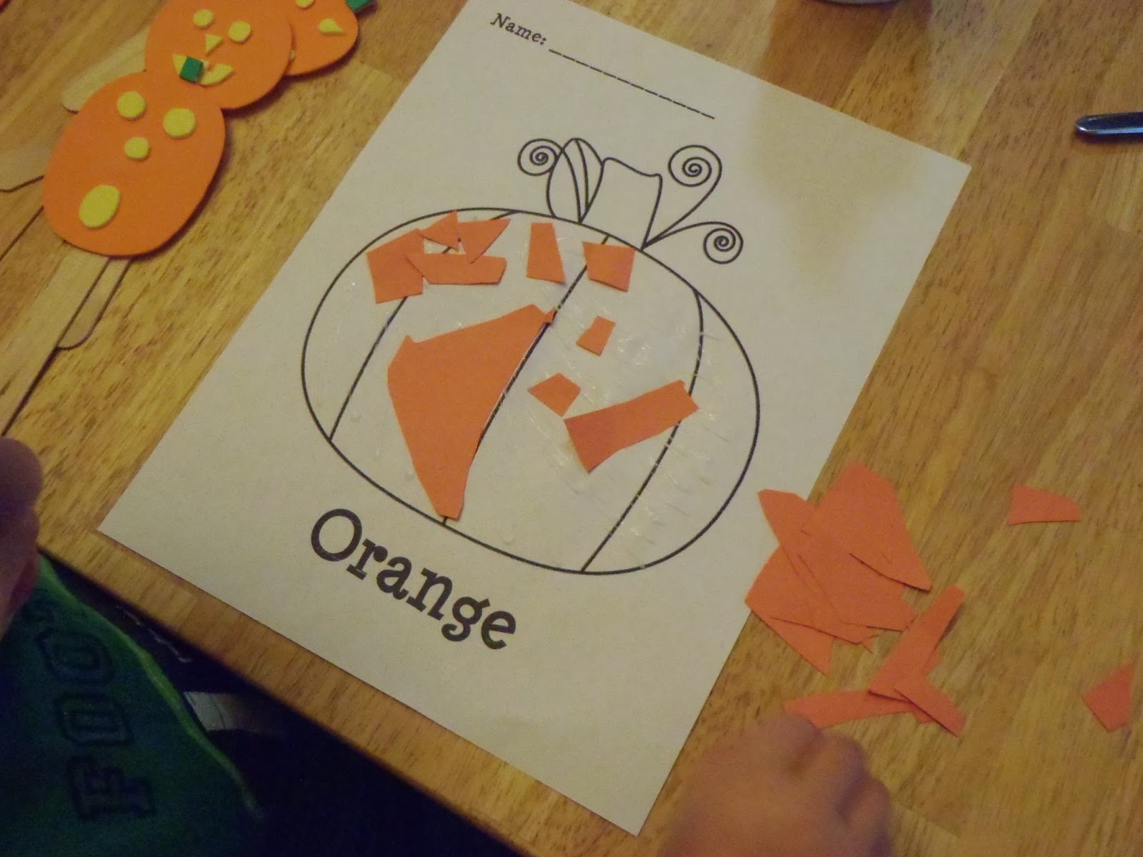 City Teacher Goes Country: Pumpkins Thematic Unit - Letter P