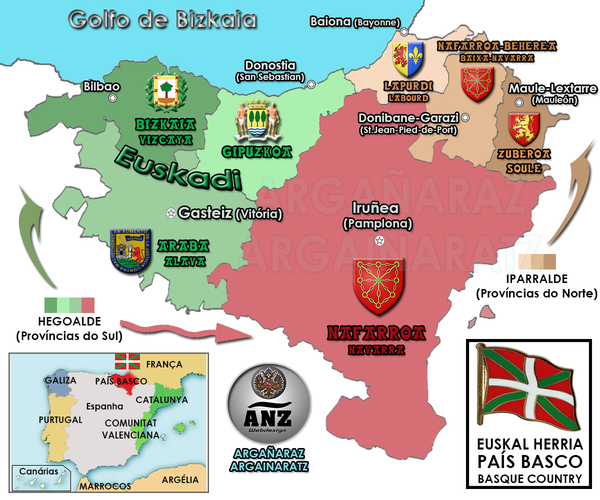 Euskal Etxea Rio Grande do Sul: Breve descrição do País Basco (Euskal ...