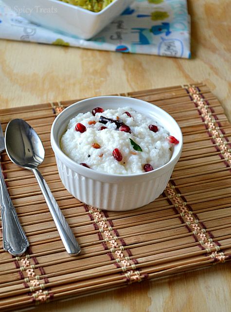 Spicy Treats: Curd rice / Yogurt rice / Thayir Sadham - Easy Lunch Box ...