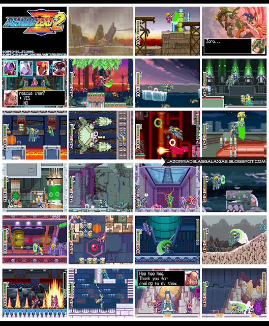 LA ZORRA DE LAS GALAXIAS: --MEGAMAN ZERO 2-- (Rockman Zero 2 -2003)