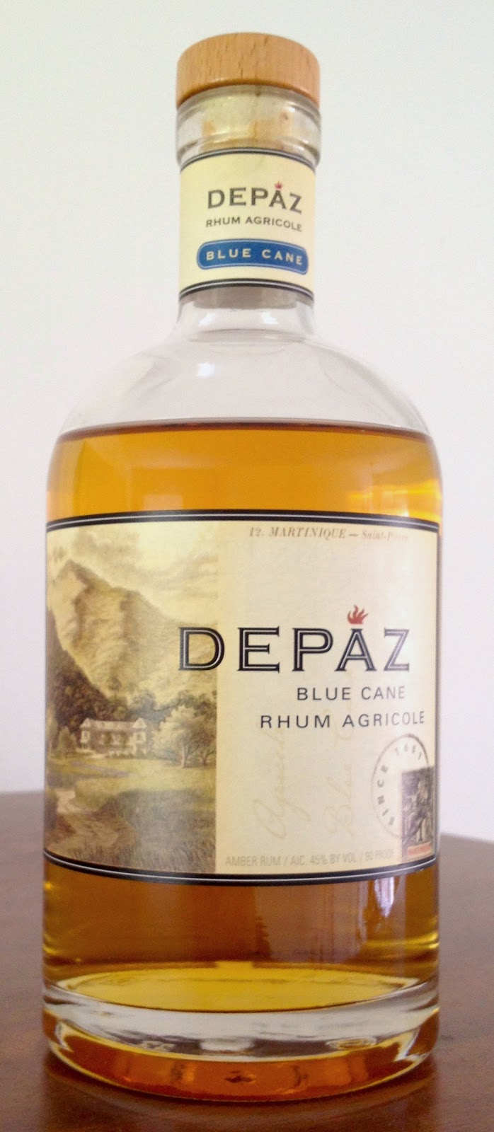 Chemistry of the Cocktail: Rhum Agricole Review: Depaz Blue Cane
