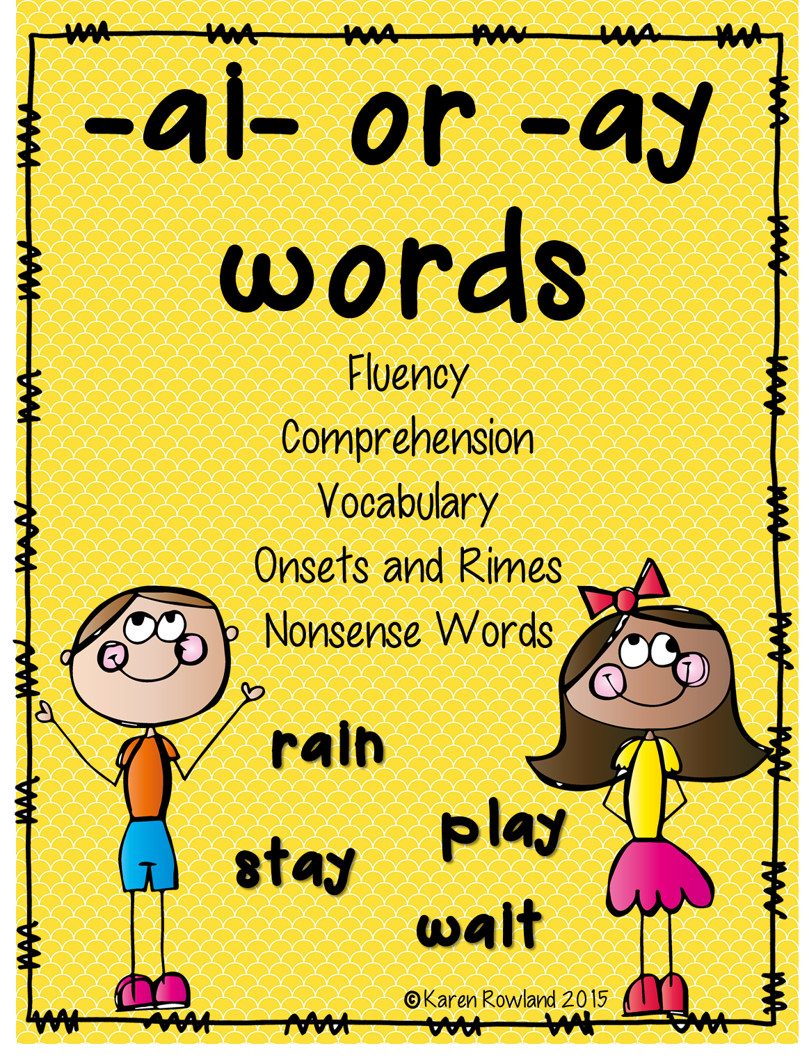 Adventures With Firsties: ai or ay? fluency and comprehension