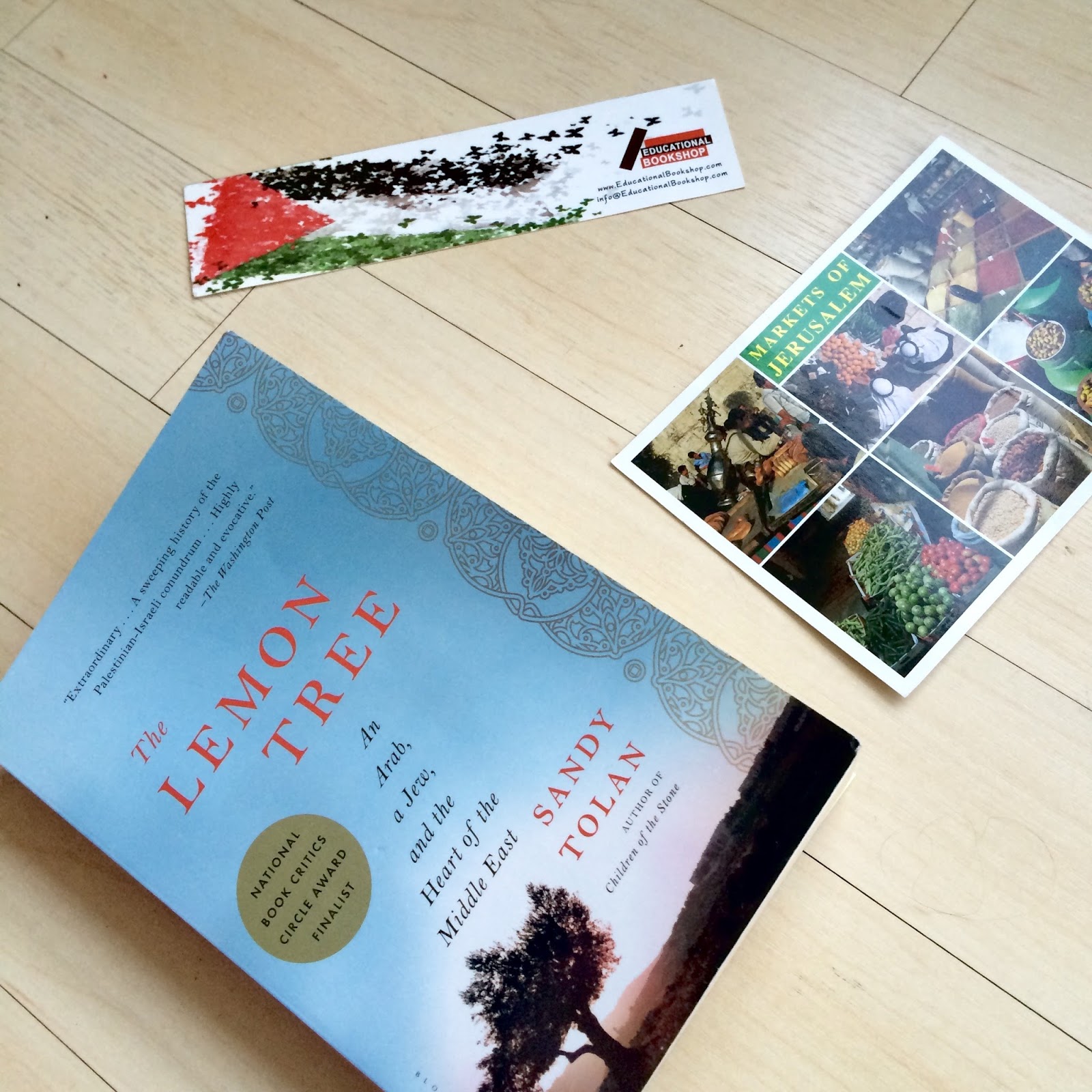 A Book of Maps: Book Review: The Lemon Tree by Sandy Tolan