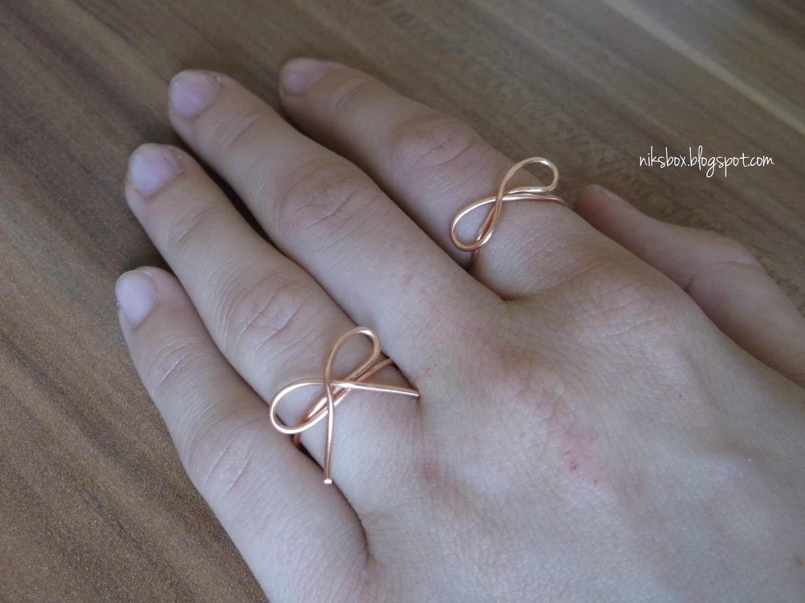 DIY Wire bow ring | Masnis drót gyűrű | Nik's Box
