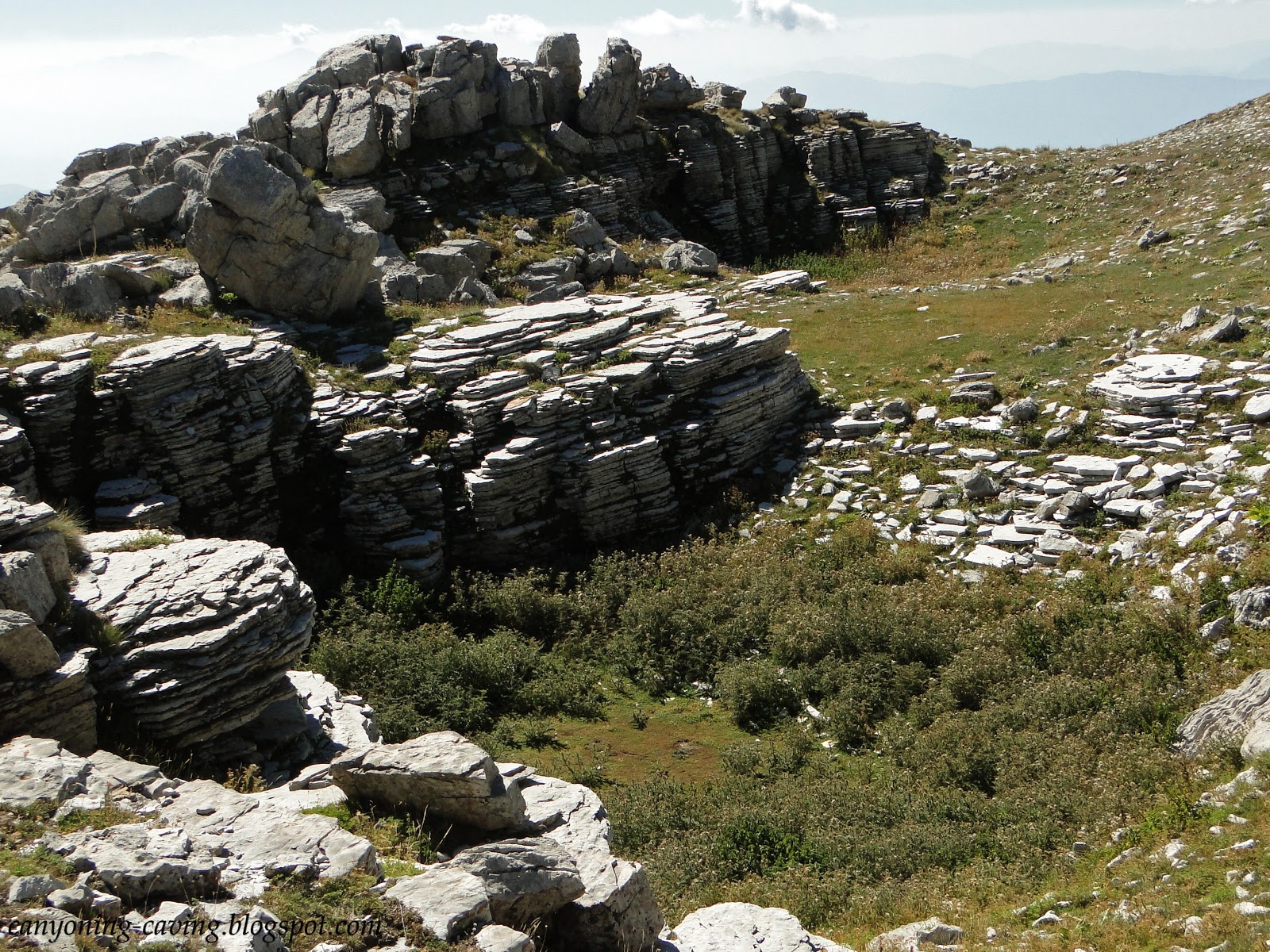 Canyoning - Caving: Καταφύγιο Αστράκας - κορυφή Αστράκας, Τύμφη