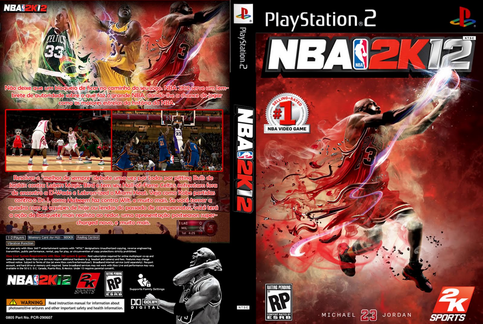 Capa NBA 2K12:Covers Filmes
