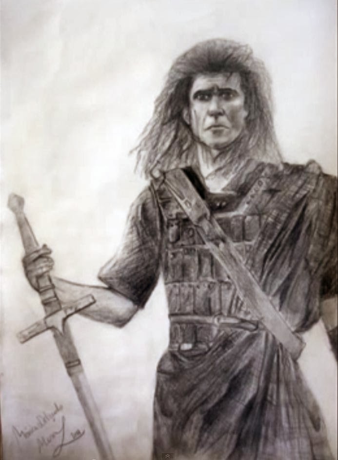 Rincon de dibujo: William Wallace - Braveheart
