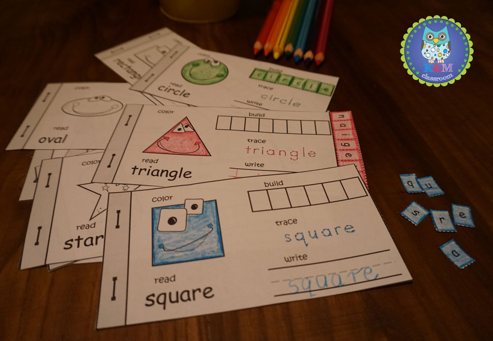 KM Classroom: 2D Shapes Flip Book